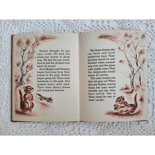 1946 Children's Book, Scatter the Chipmunk by Catherine Cate Coblentz ...