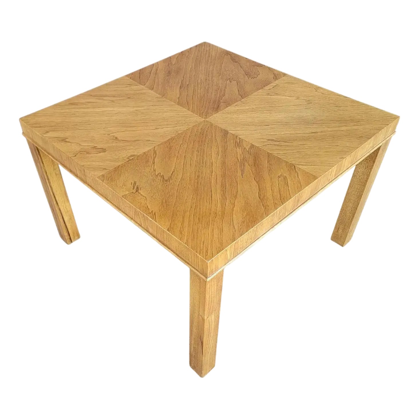 Parsons Square End / Side Table Manner of Milo Baughman | Chairish
