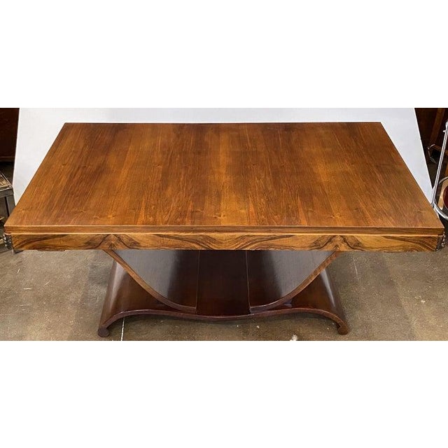 Early 20th Century French Art Deco U-Shaped Dining Table With Extending ...