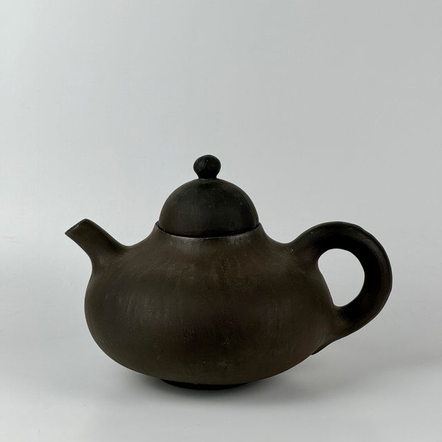 Ceramic Teapot by Danish Artist Maria Phillips, Signed & Dated 1954 ...