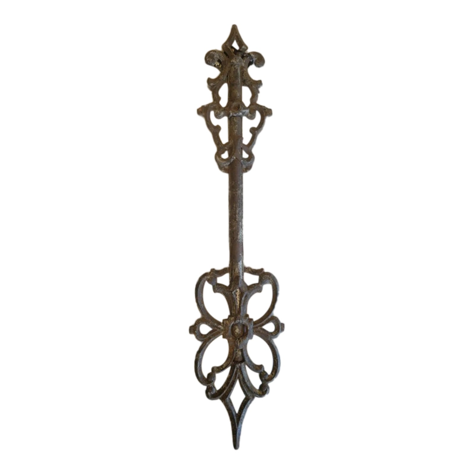 Antique Cast Iron Architectural French Arrow | Chairish
