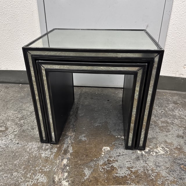 Restoration hardware nesting tables store