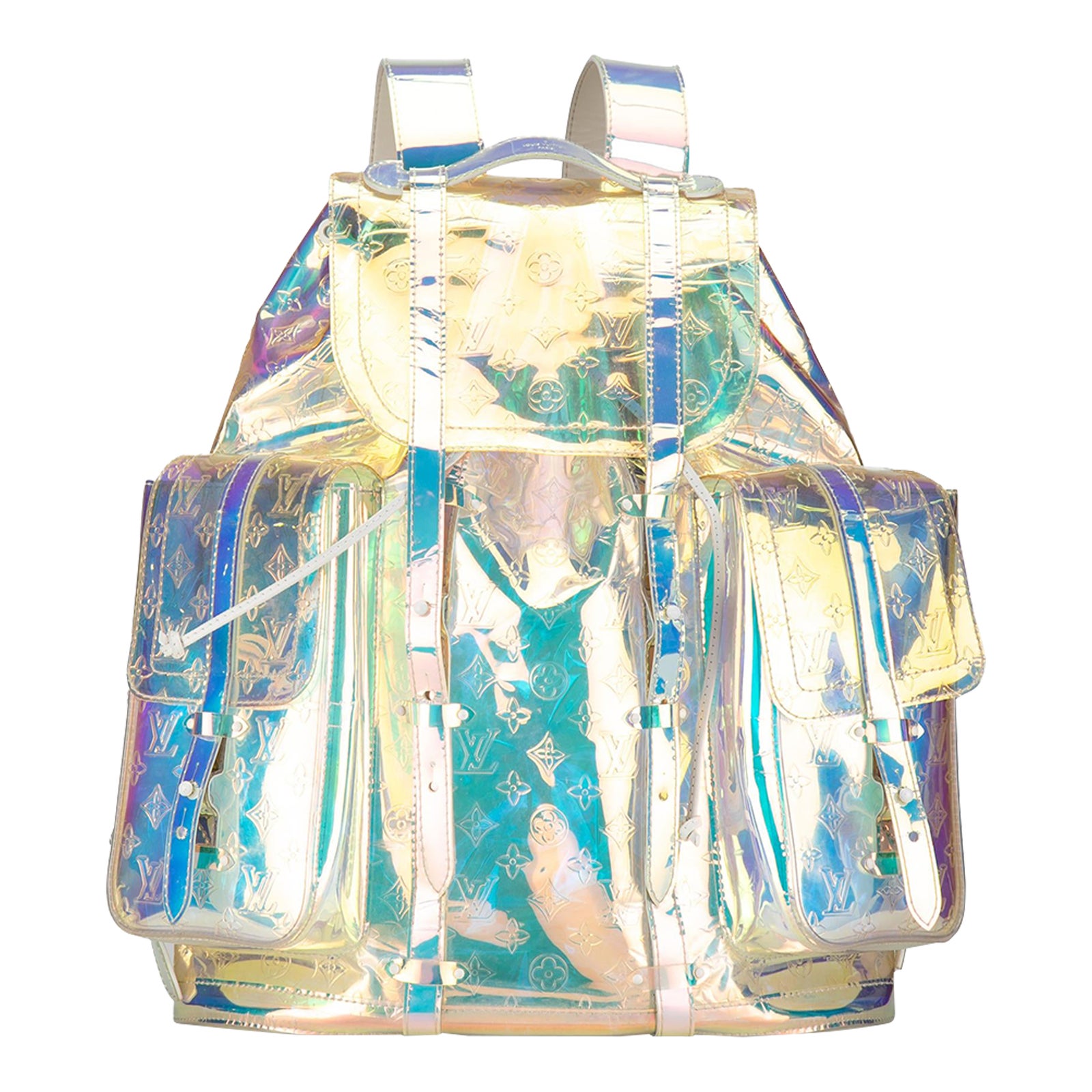 Louis Vuitton Monogram Prism Christopher Gm Backpack | Chairish