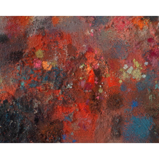 1969 Oil on Board Abstract Painting by George Lewis | Chairish