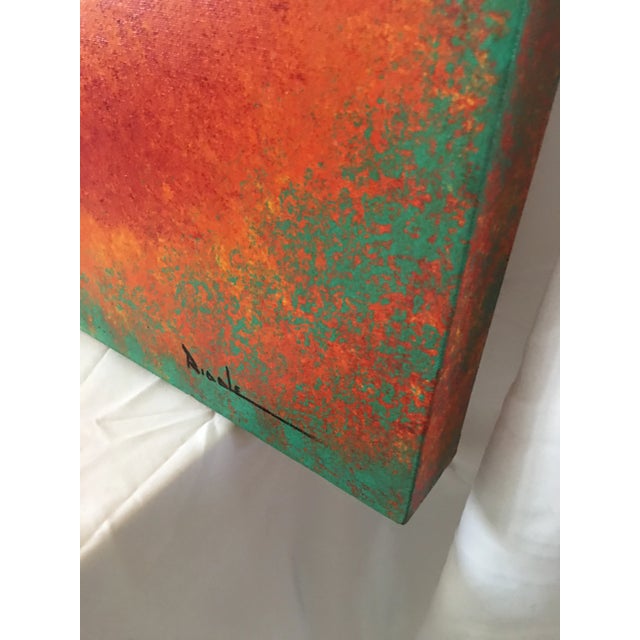 Joanne Riddle “Land of the Muse” Abstract Painting | Chairish