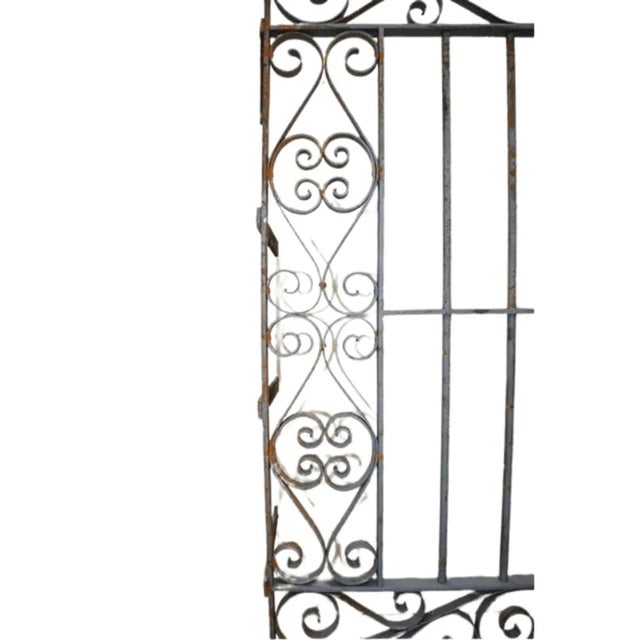 Antique Spanish Cast Iron Fence | Chairish
