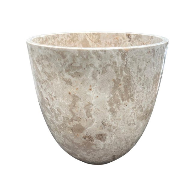 Medium Marble Bowl | Chairish