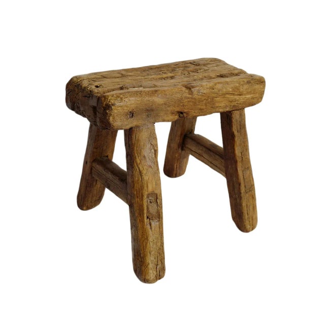Small Chinese Work Stool | Chairish