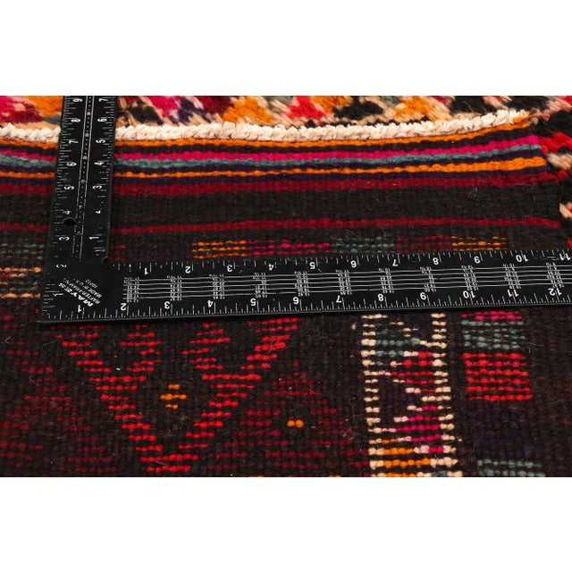 Vintage Kurdish Tribal Rug Runner - 02'10 X 13'00 | Chairish