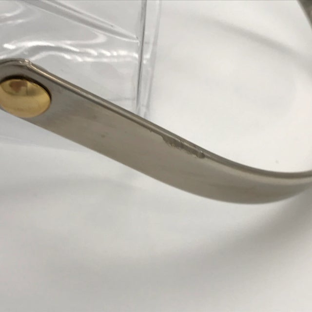 Vintage Mid-Century Olympus Cut Crystal Ice Bucket | Chairish