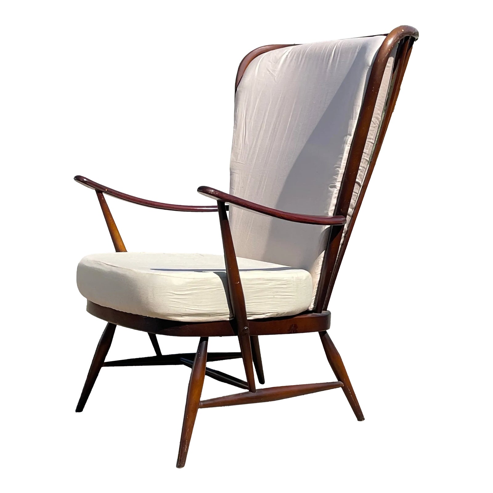 Windsor Lounge Chair by Lucian Randolph Ercolani for Erco | Chairish
