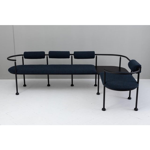 Postmodern Corner Bench, 1980s | Chairish