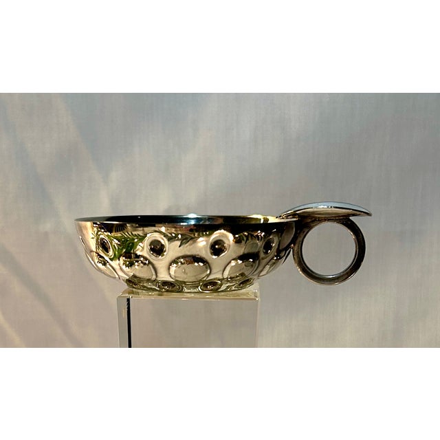 French Hallmarked Augis Lyon Mid 20th Century - 1950's Silver Tastevin ...