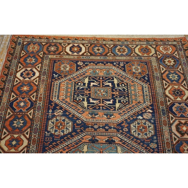 19th Century Caucasian Sumak Carpet | Chairish