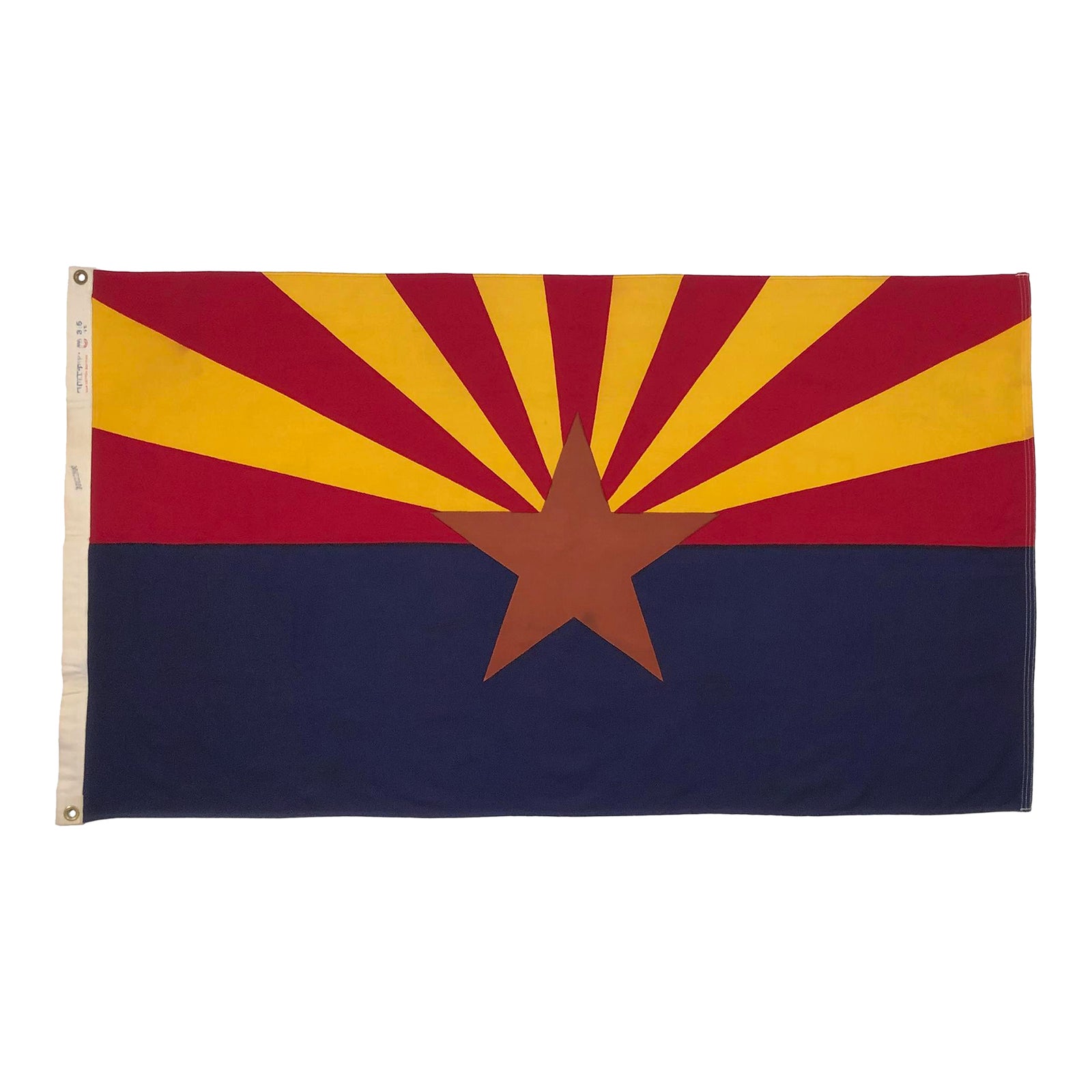 Vintage Cotton State Flag of Arizona | Chairish