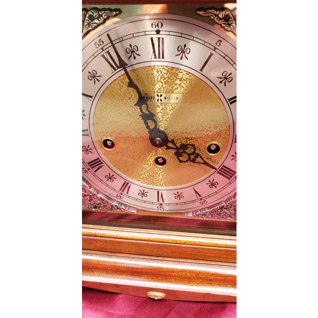 Vintage 1980s Howard Miller Traditional Style Cherry Graham Bracket ...