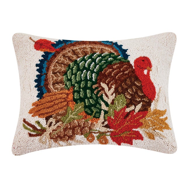 Turkey Hook Pillow 16" x 20" | Chairish