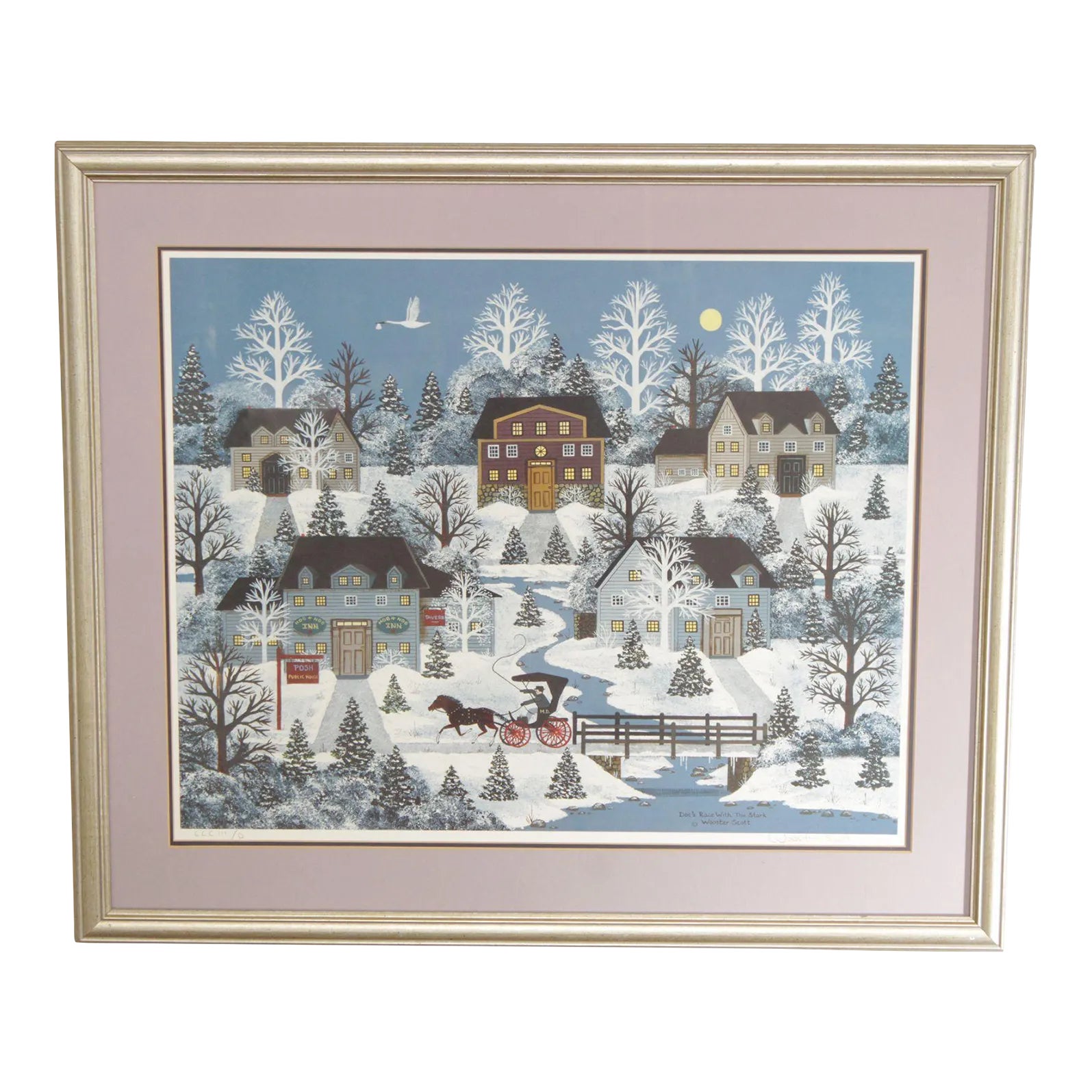 1980s 'Doc's Race with the Stork' Limited Edition Art Print by Jane ...