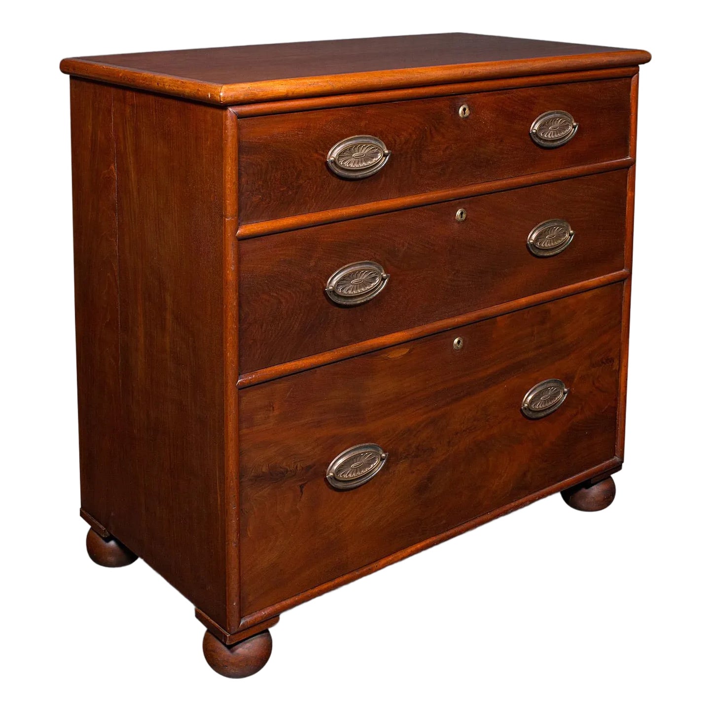 Antique Chest of Drawers, English, Storage, Cot Drawer, Neoclassical ...