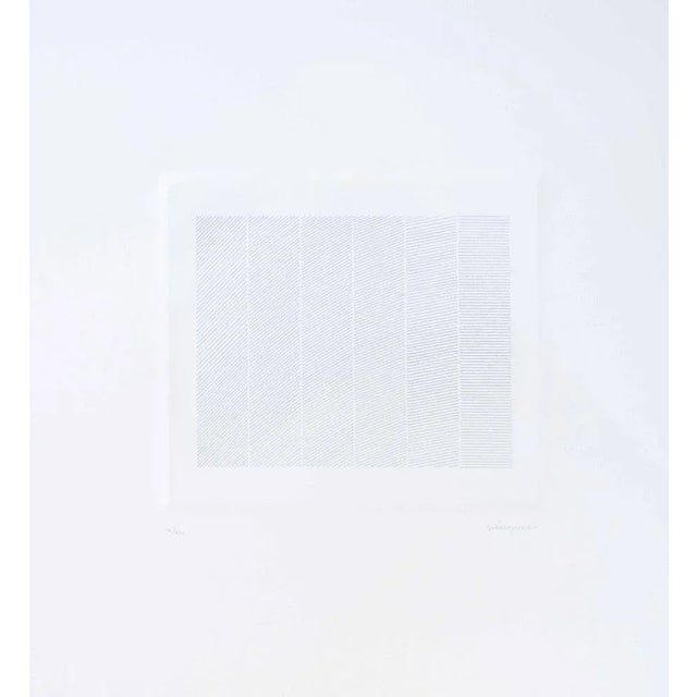 Giulia Napoleone, Lines, Original Etching, 1974 | Chairish