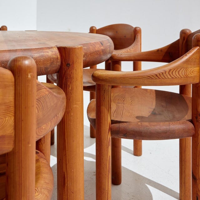 Pinewood Dining Set by Rainer Daumiller for Hirtshals Sawmill, 1970s ...