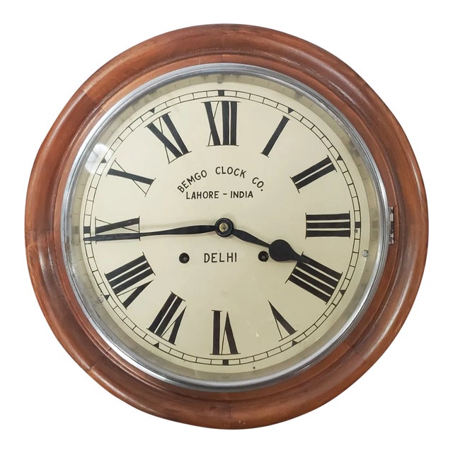 Anglo-Indian Victorian Clock | Chairish