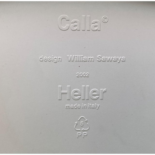 Mid Century Modern Chairs Calla Design by William Sawaya for Heller - Set of 3 | Chairish