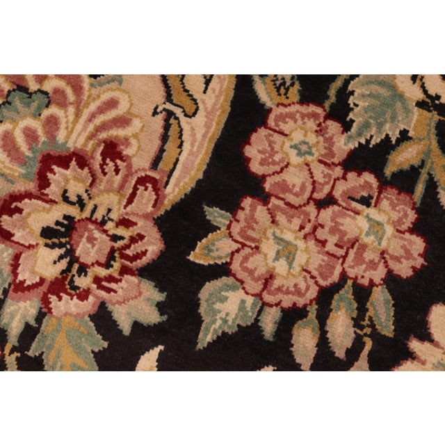 1980s Art Nouveau William Morris Wool Area Rug - 6'1" X 9'1" | Chairish