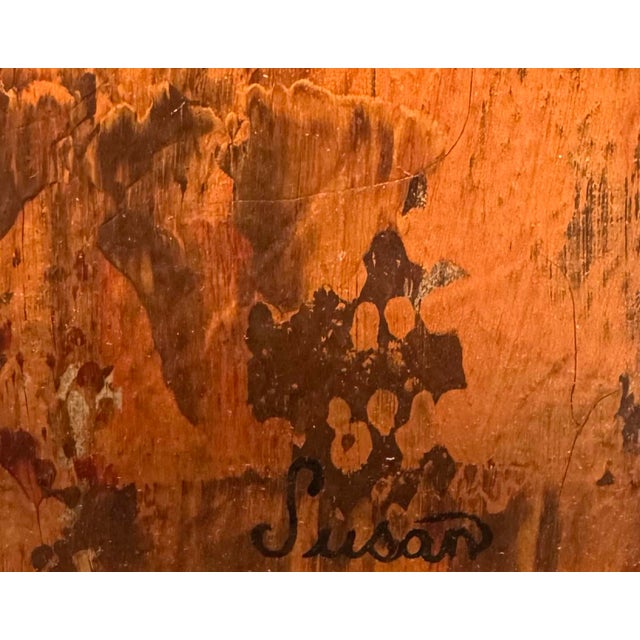 Art in Nature Southern Harvest Abstract Painting | Chairish