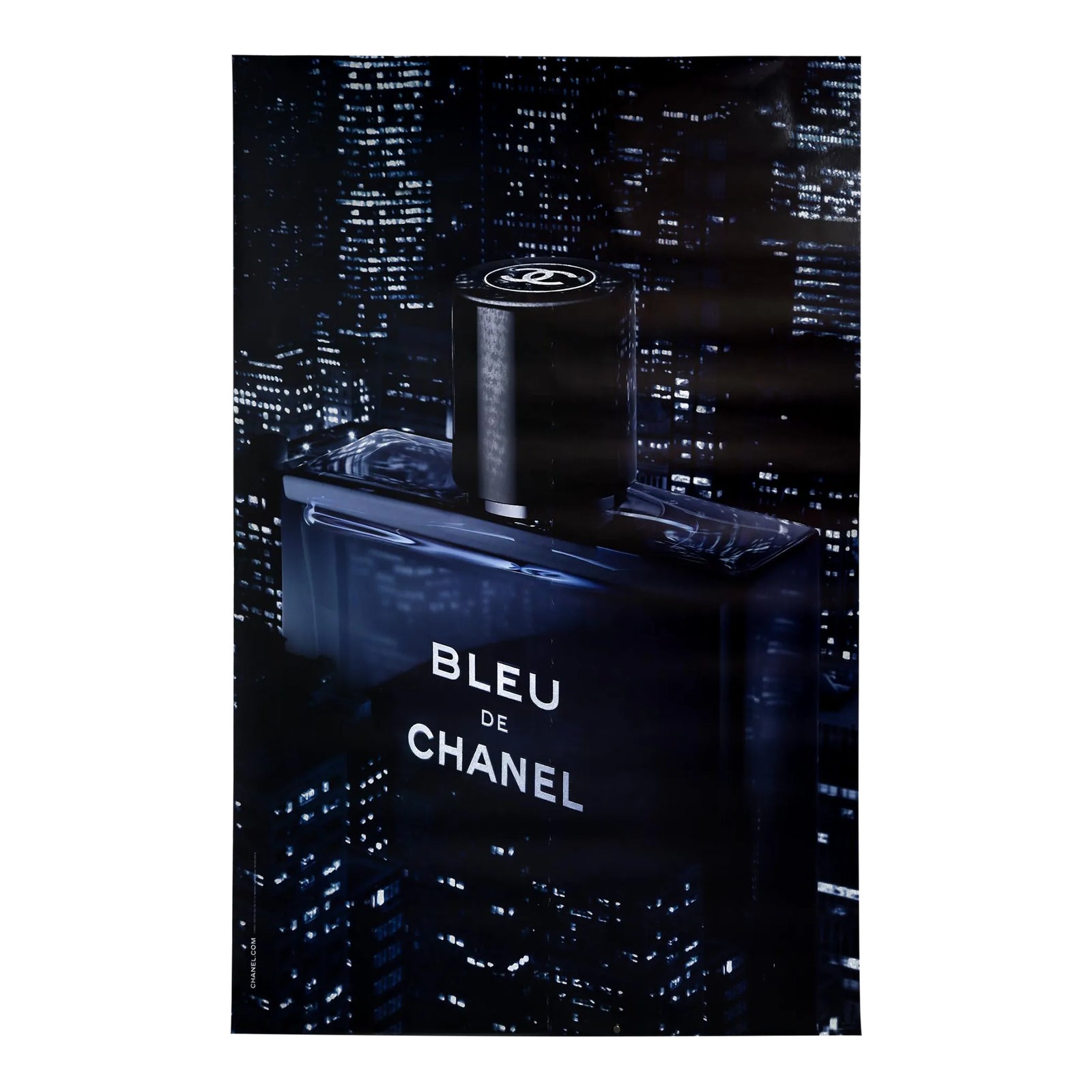 2020's French Oversize Fashion Poster, Bleu De Chanel (Oversize) | Chairish