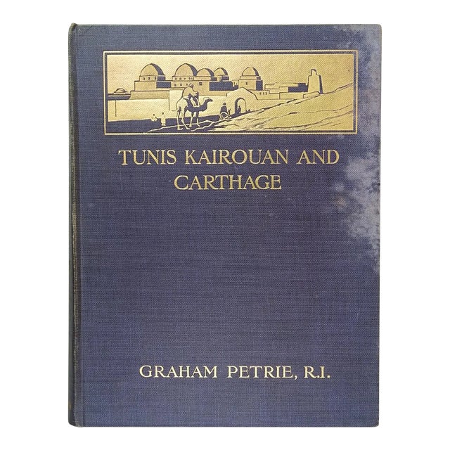 Antique 1908 Tunis, Kairouan and Carthage Book | Chairish