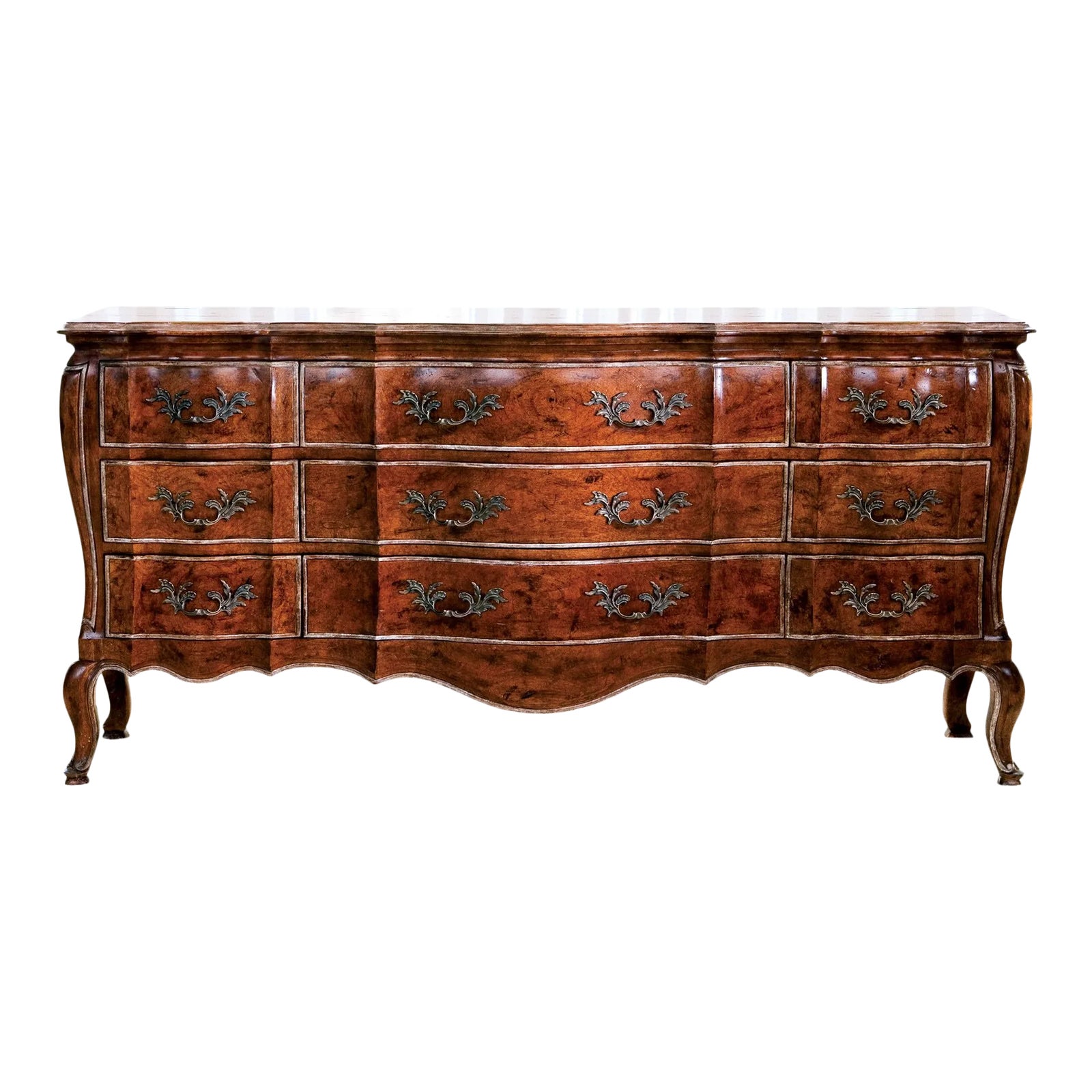 Italian Rococo Style Commode | Chairish