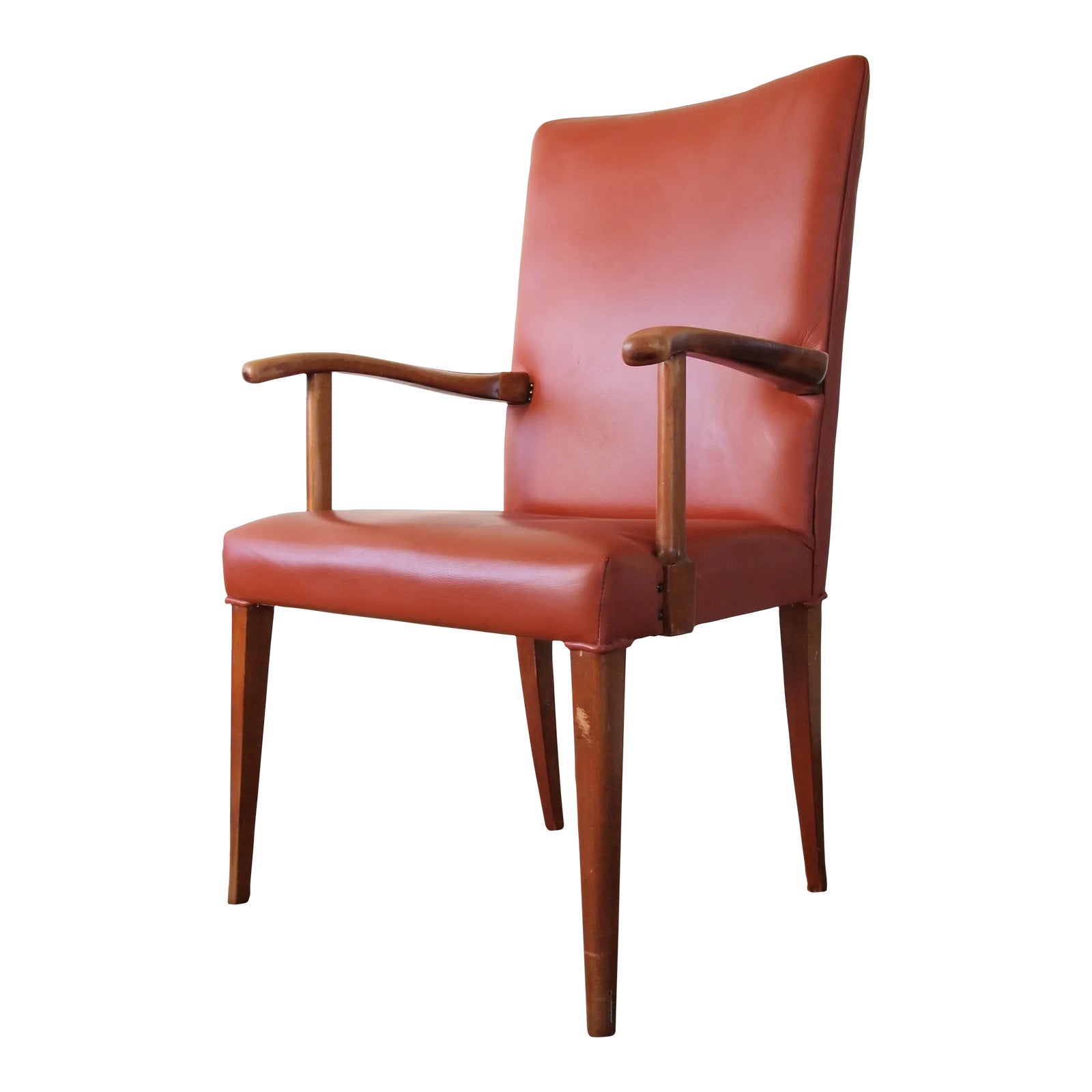 Mid 20th Century Vintage Jacob Kjaer Kjær Arm Chair Armchair, Mahogany ...