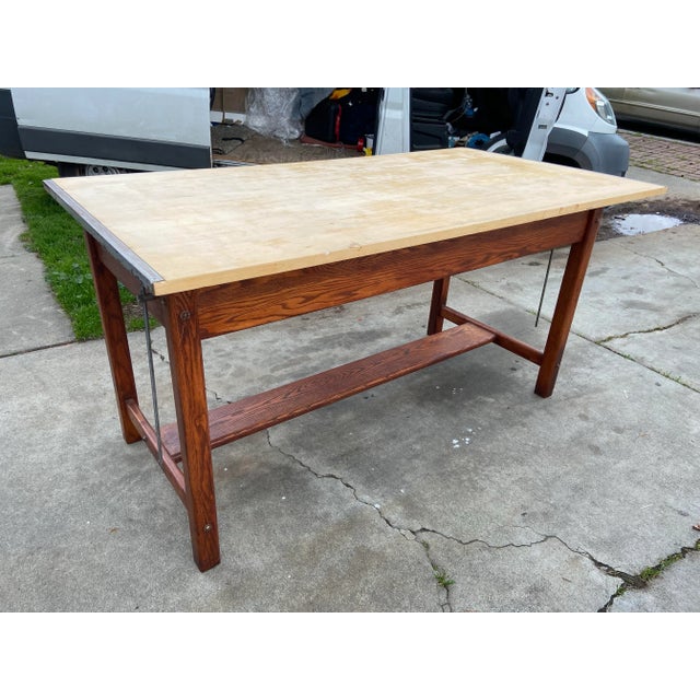 1960s Vintage Mayline Drafting Table | Chairish
