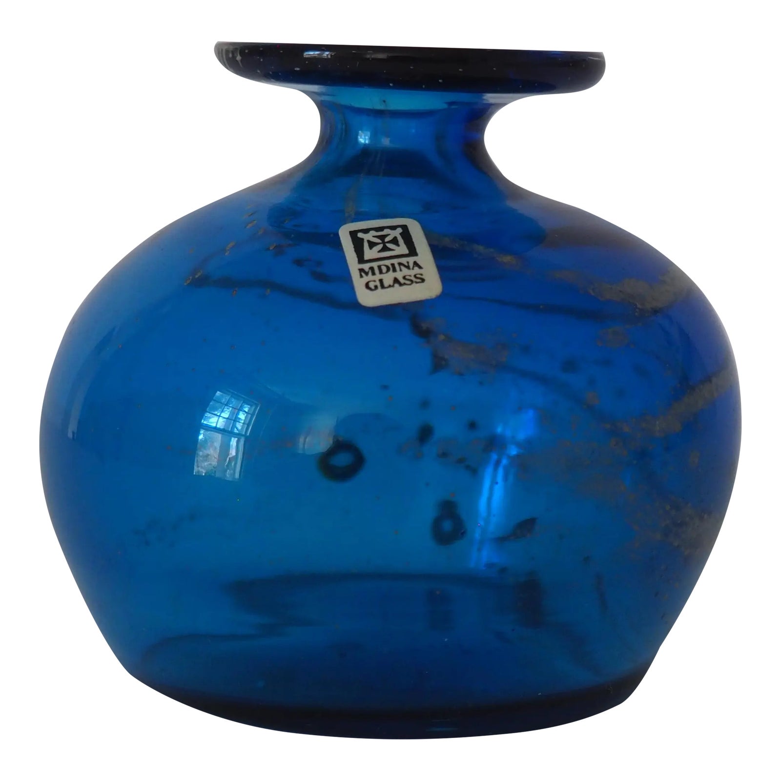 Vintage Maltese Mdina Michael Harris Vase | Chairish