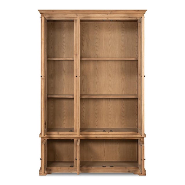 Rustic Pine Bookcase | Chairish