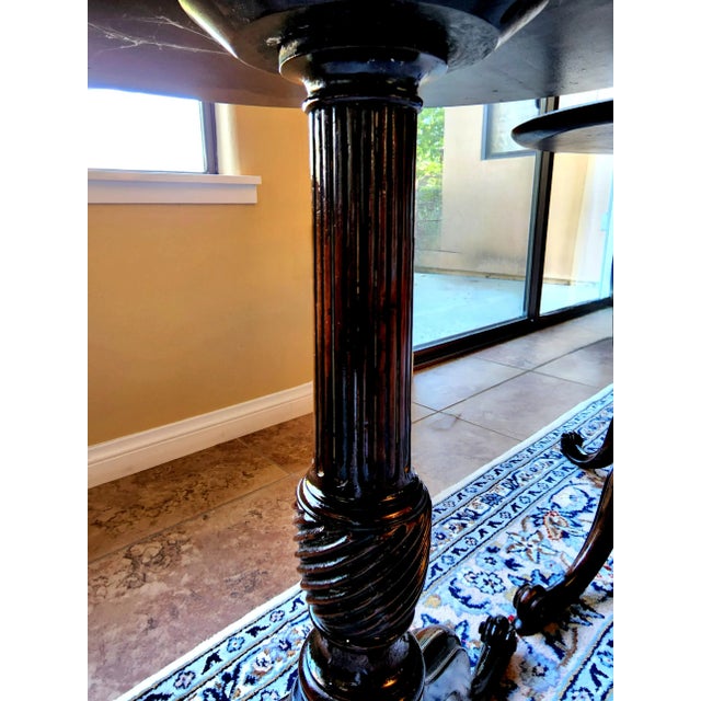 Beautiful English 18th Century Gorgian Round End Tables - a Pair | Chairish