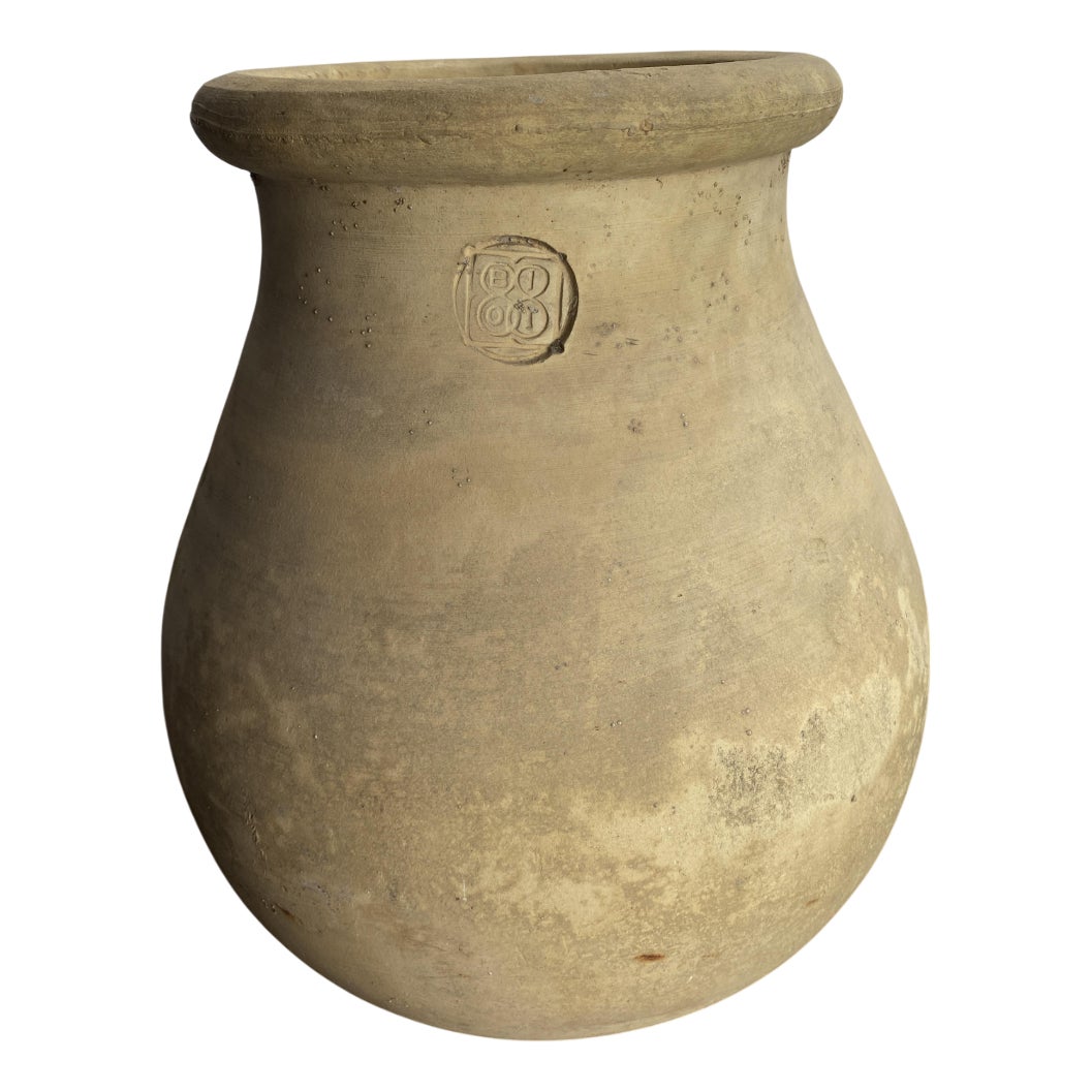 Earthenware Pottery Jar from Biot, 1970s | Chairish