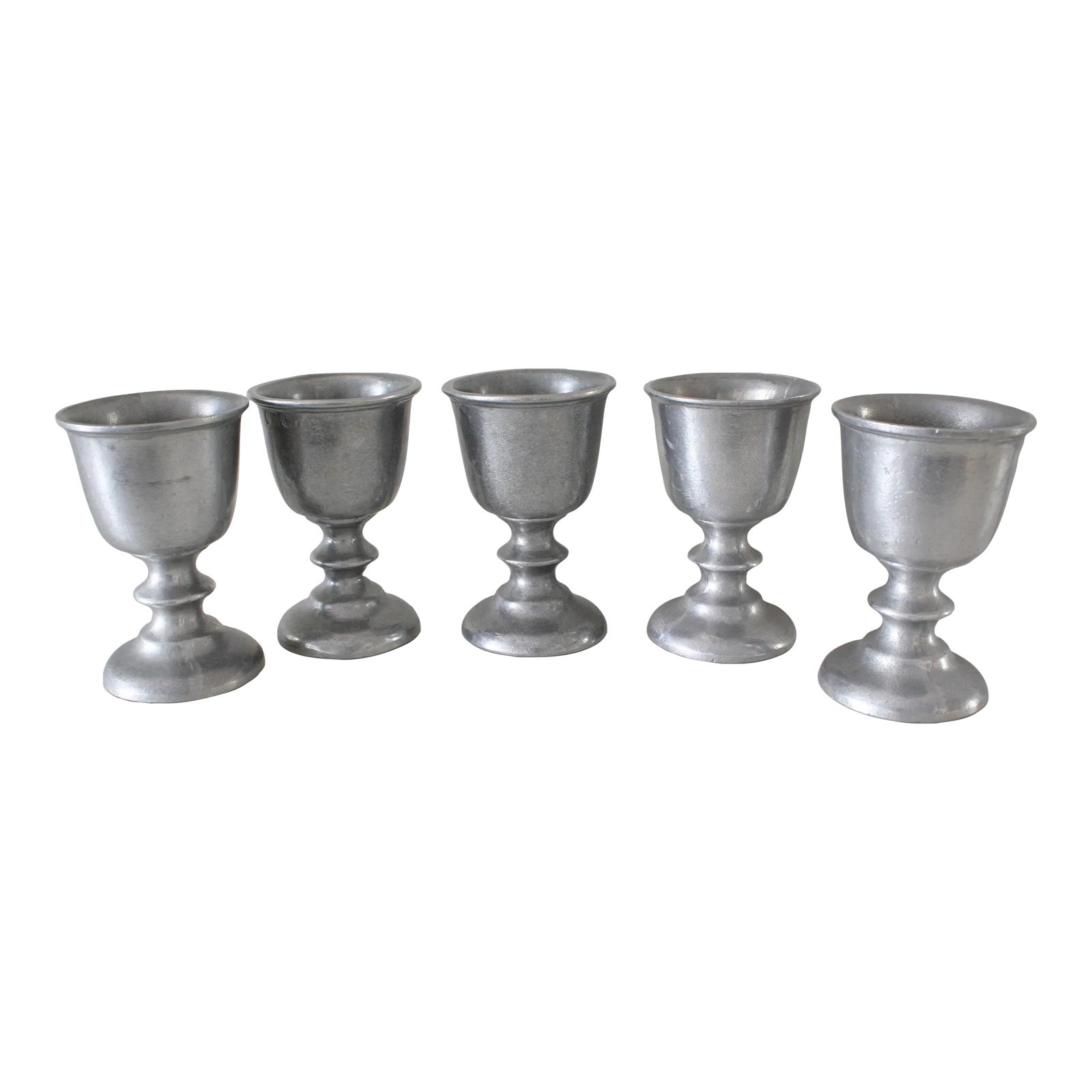 pewter chalice set