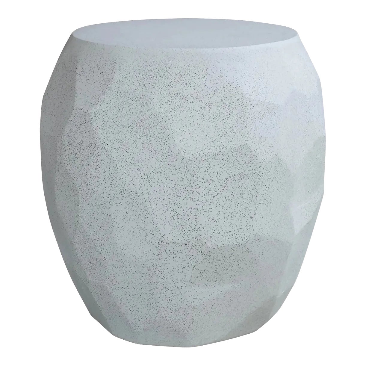 Cast Resin 'Facet' Table, Natural Stone Finish by Zachary A. Design ...