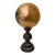 Late 20th Century Golden Sphere Decorative Sculpture | Chairish