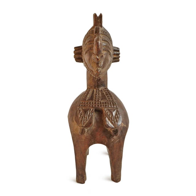 Vintage Baga Nimba Shoulder Mask | Chairish