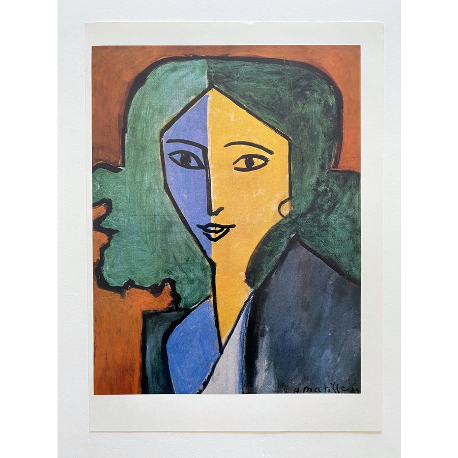 henri matisse portraits coloring pages