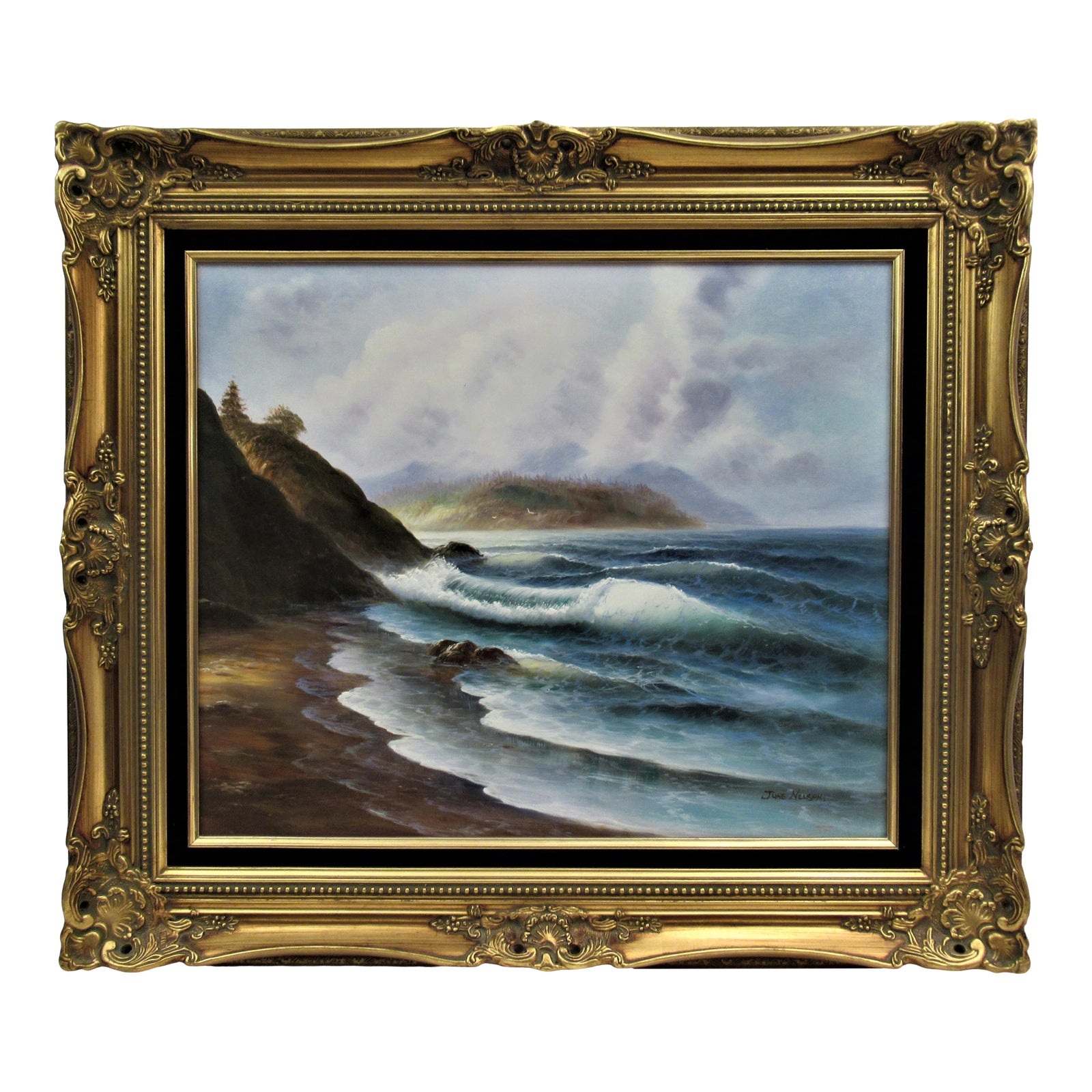 june nelson, Seascape, Circa 1990 | Chairish