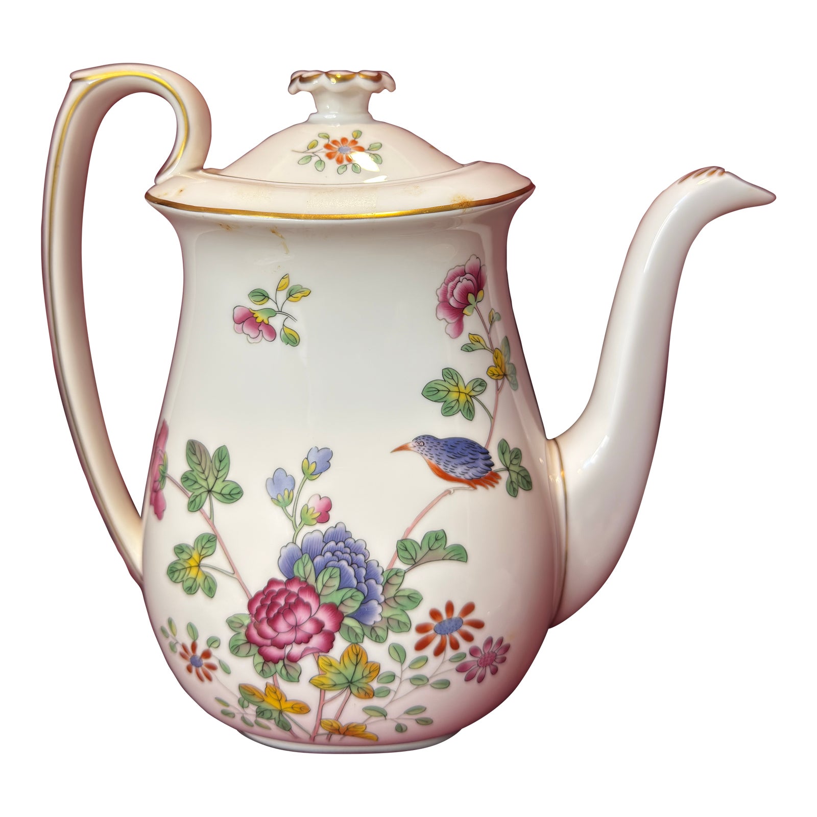 Vintage Wedgwood Bone China Cuckoo Tea Set for Two- 11 Pieces | Chairish