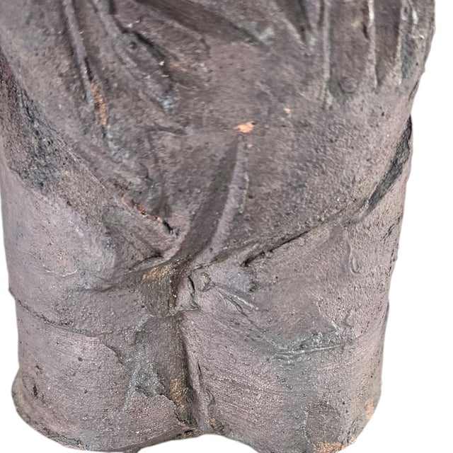 Claude Horan Hawaiian Female Sculpture Signed 14" | Chairish