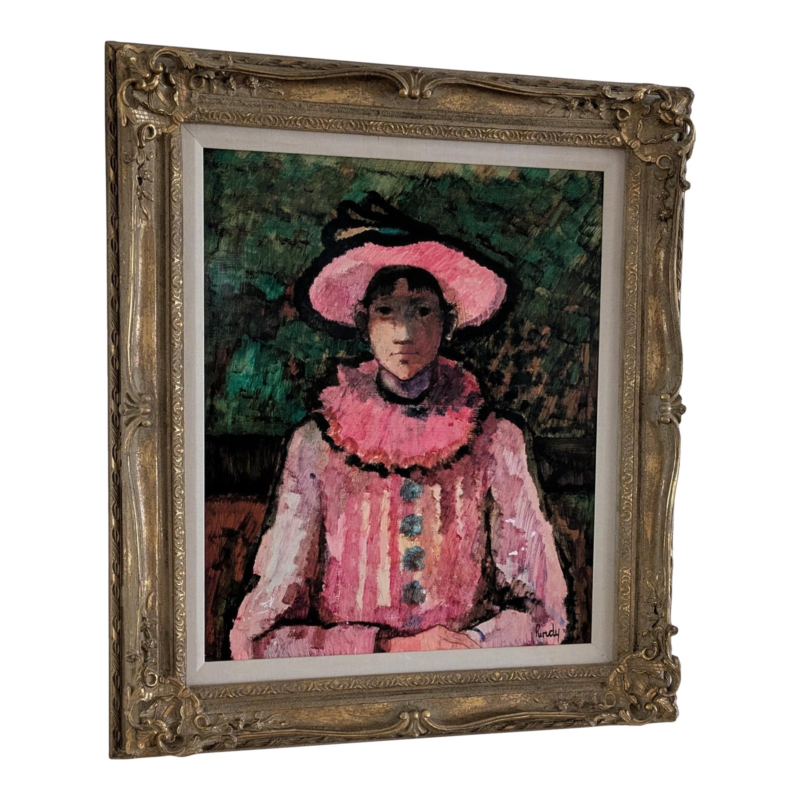 1970s Donald Roy Purdy, French Impressionist, Oil on Masonite, Framed ...