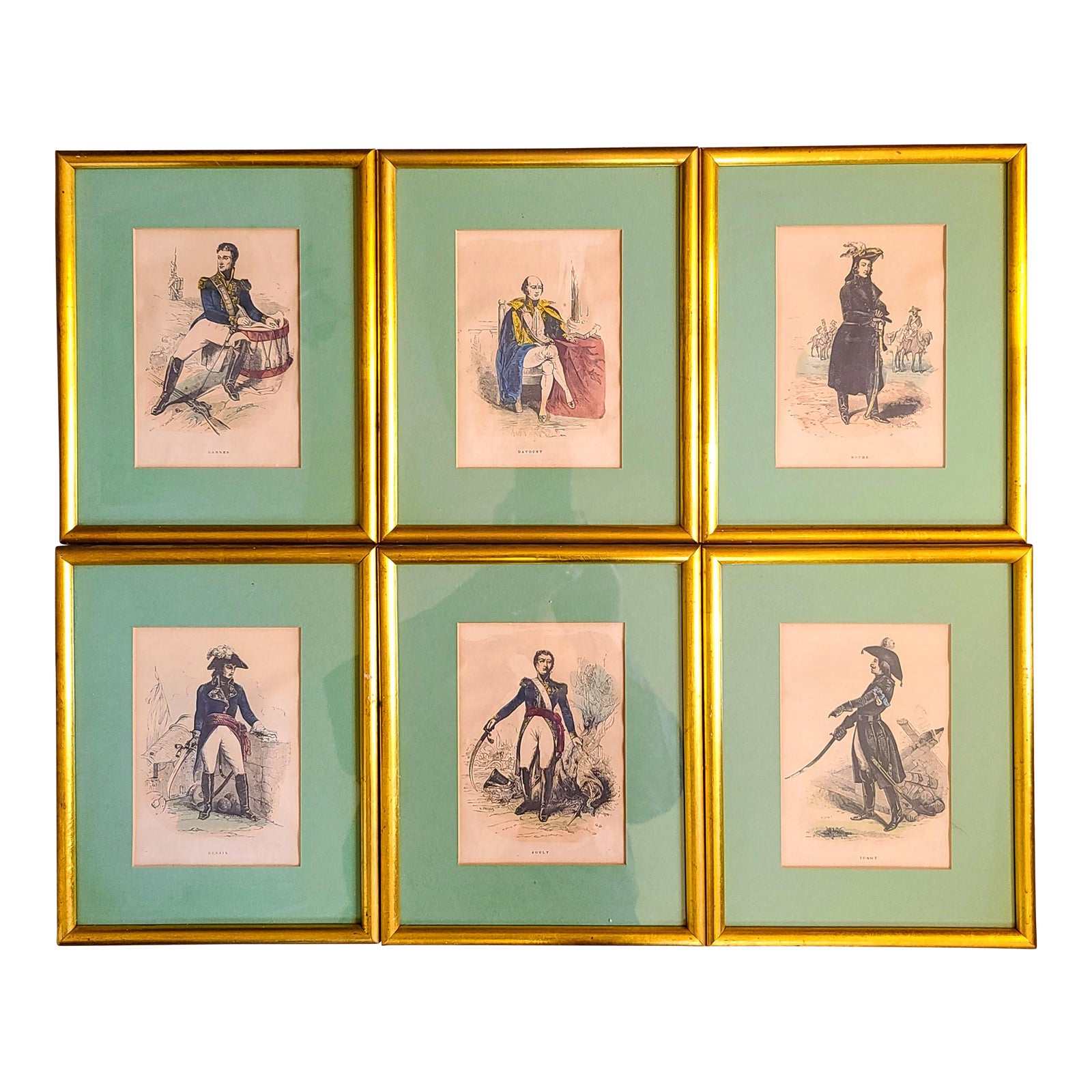 Early 20th Century Hand Colored Engravings of French Revolution and ...