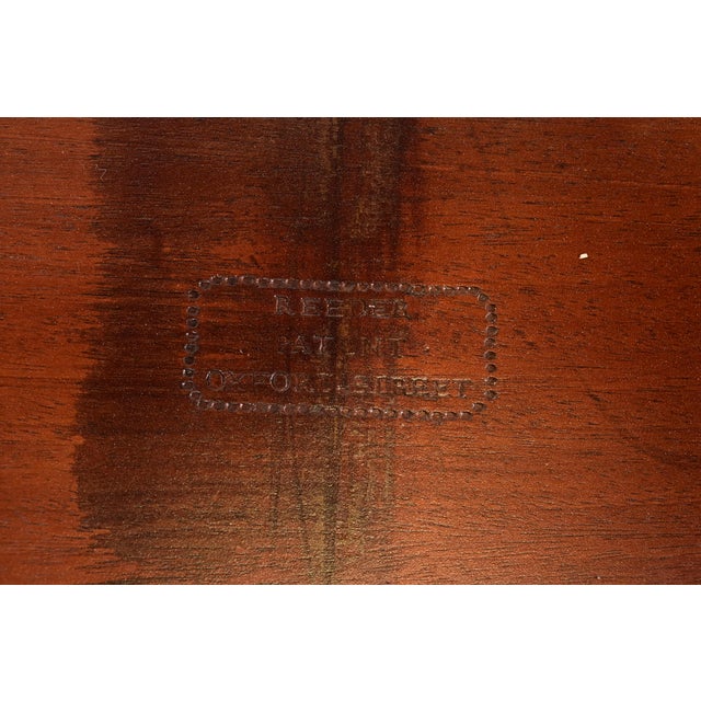 Reeder of London Antique English Regency Carved Mahogany Pedestal ...