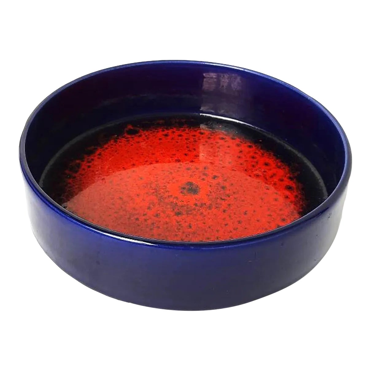 1970s Scheurich Keramik "Fat Lava" Bowl | Chairish